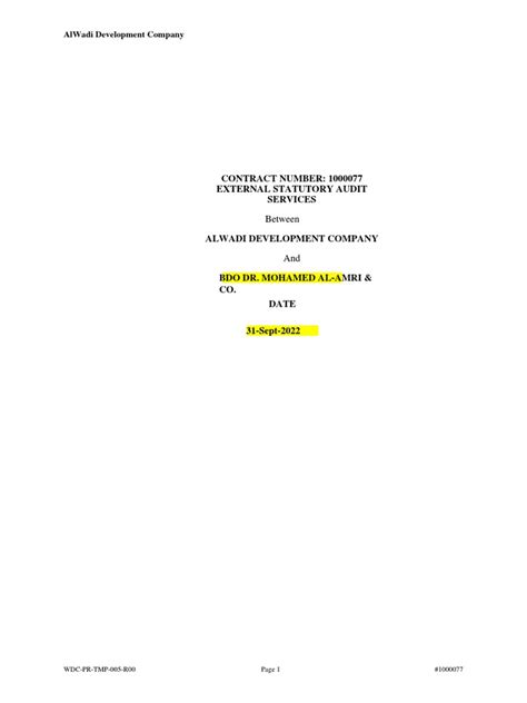 Appendix 3 Form Of Contract 1000077 Download Free Pdf Indemnity