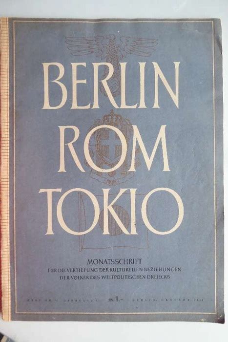 Berlin Rom Tokio Von Schmidt Zvab