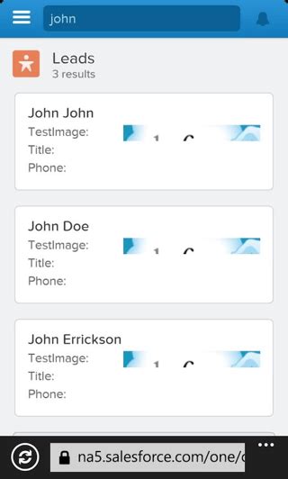 Using Images In The Search Layout For An Object Tab With Salesforce1
