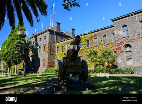19th Century Victoria Barracks On St Kilda Road In Melbourne Victoria