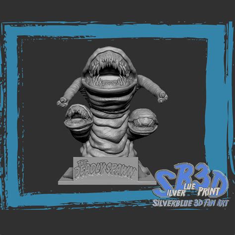 The Deadly Spawn 3d Model 3d Printable Cgtrader