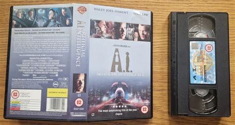 Ai Artificial Intelligence Vhs Surr Haley Joel Osment Jude Law Steven