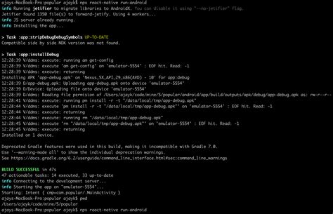 React Native Multidex Error The Number Of Method References In A Dex