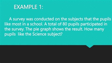 Mathematics Q4 Week 5 Solve Routine And Non Routine Pie Graphpptx Science