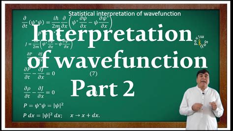 Interpretation Of The Wavefunction YouTube