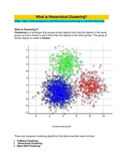 module 5 cluster analysis part1 pdf cluster analysis machine learning