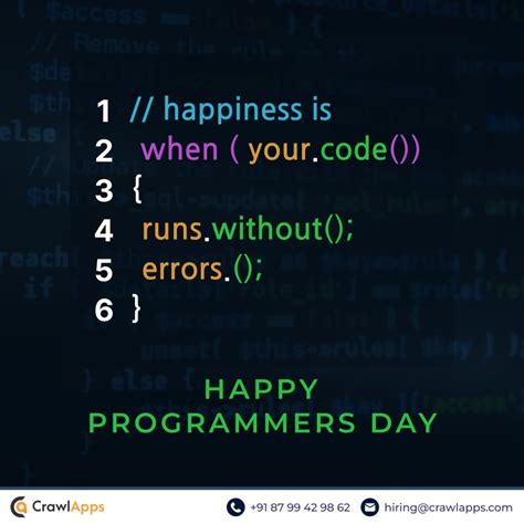 Programmersday Codingheroes Codecrafters Techinnovators