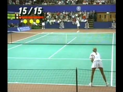 Steffi Graf Vs Monica Seles 1989 Brighton Final Highlights Youtube