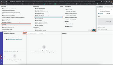 Ui Builder How To Use Inherited Data Resources Servicenow Community