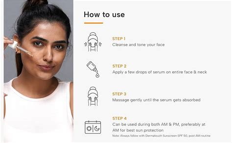 Dermatouch Vitamin C 10 Serum For Anti Aging And Radiant Skin For