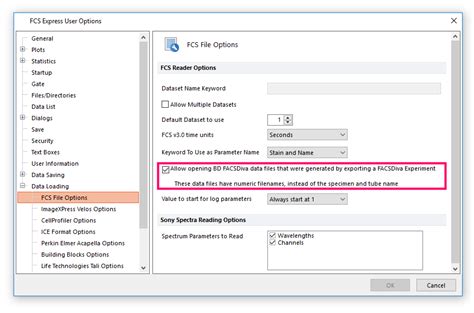 Why Do I Get The Message That A Data File Exported From A Facsdiva