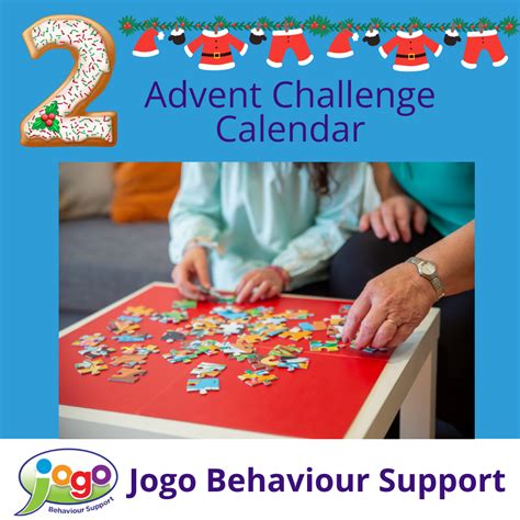 jogo behaviour support advent calendar