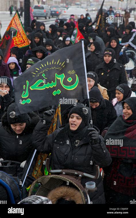 Dearborn Michigan Shia Muslims Marched Through The Streets Of