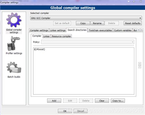 Boost安装及codeblocks配置boostboost Codeblock安装 Csdn博客