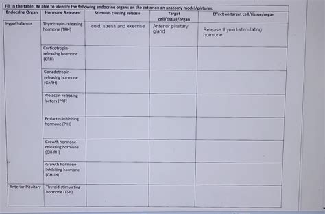 Solved Need Help Completing These Tables
