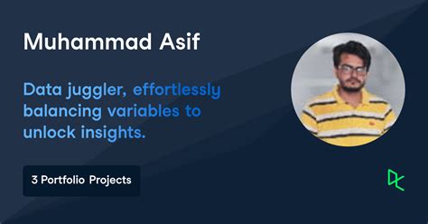 Muhammad Asif Data Analyst Python Programmer