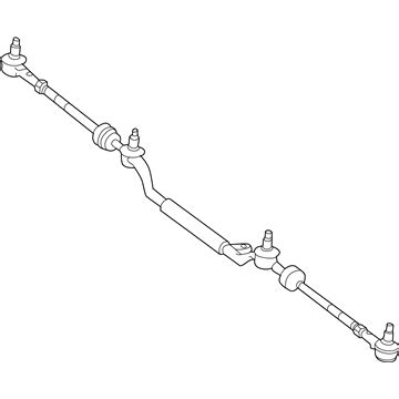 202 460 04 05 Genuine Mercedes Benz Tie Rod Assembly