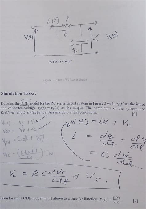 Solved 6 1 3 Given vl t 1 R 1000Ω and C 0 01F write a Chegg com