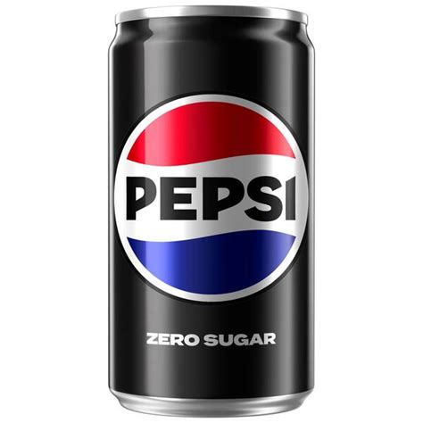 Pepsi Zero Sugar 7 5oz Cans Rare Beverages