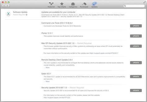 Security Update 2015 007 And Others For Os X Mavericks And Yosemite Released