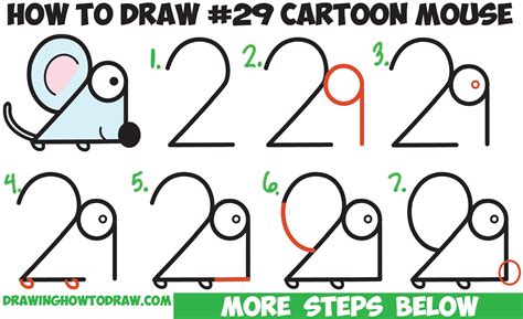 How To Draw With Numbers Step By Step Printable Free Templates