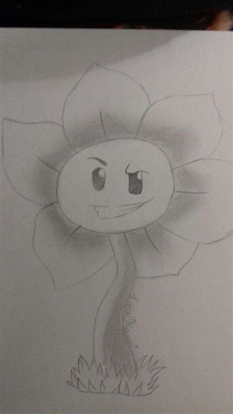 Petit Dessin De Flowey Je Met La Couleure Undertale France Amino