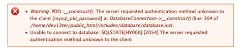 Drupal Error De Conexión Con La Base De Datos Mysql Mysqloldpassword Edisondairo