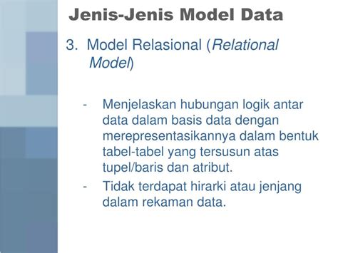 PPT MODEL DATA PowerPoint Presentation Free Download ID