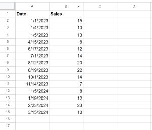 How To Calculate YTD Year To Date Values In Google Sheets