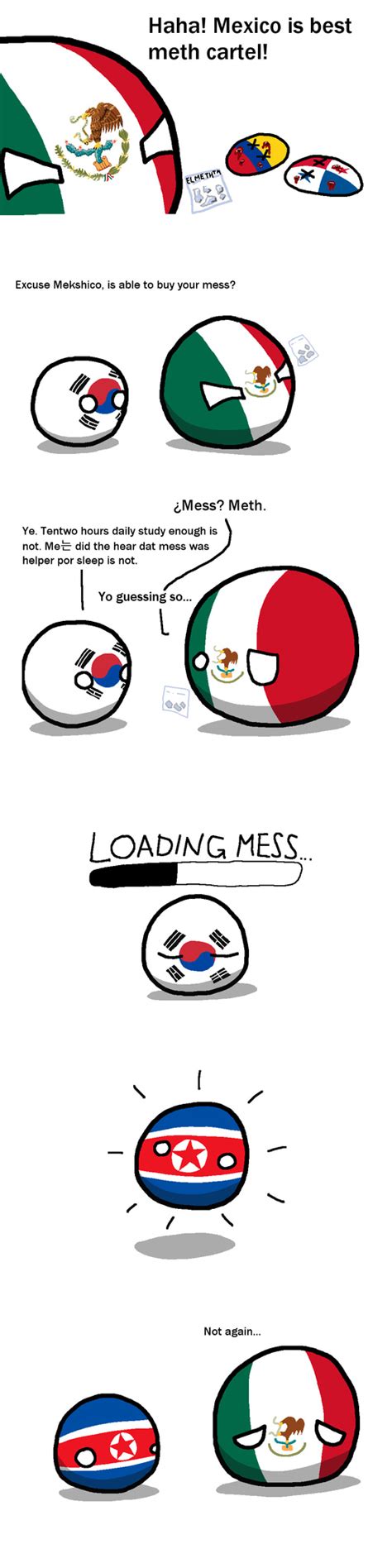 Countryballs Memes Mexico