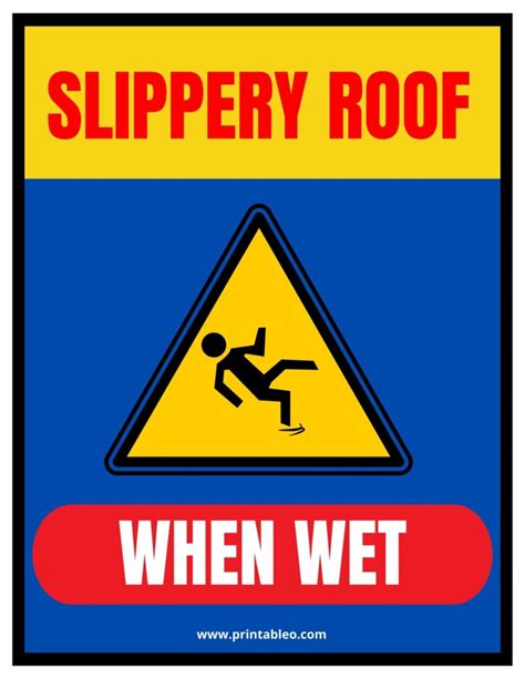 Slippery When Wet Signs Download Free Printable Pdfs
