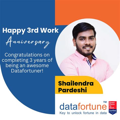 Datafortune On Linkedin Workanniversary Positiveattitude Growth