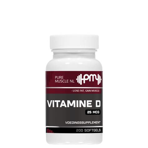 Vitamine D Pure Muscle Nl