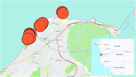 Data Collection Locations Map Data © Openstreetmap Download