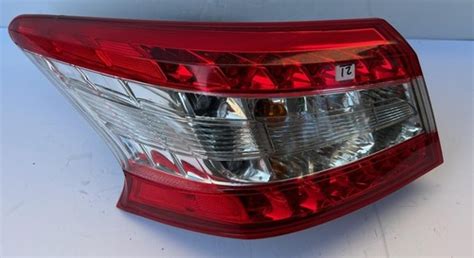 2013 2014 2015 Nissan Sentra Left Side Driver Outer Tail Light Lamp Oem