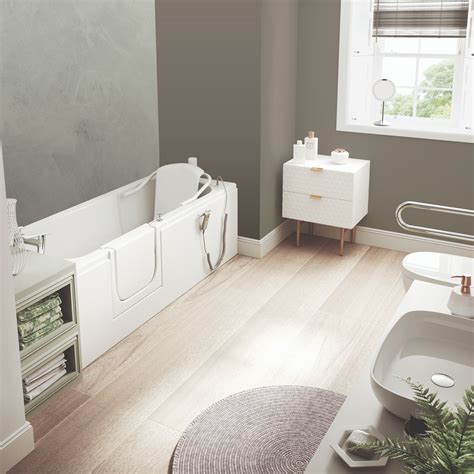 The Talia Powered Seat Low Level Access Walk In Bath