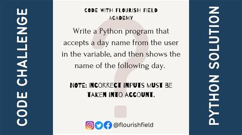 Python Coding Challenge Solution Part Using List YouTube