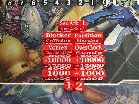 Digimon Tcg Bundle Power Counters Etsy