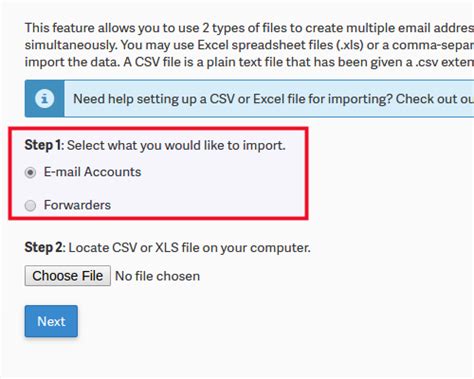 How To Import Email Accounts And Forwarders Into Cpanel