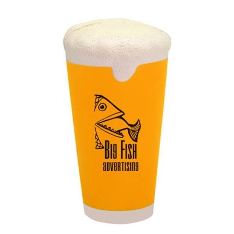 Beer Pint Glass Stress Reliever Promotions Now