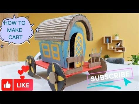 How To Make CART Easy Paper Craft CART Making Tutorial Eay Leaning Paper Crafts