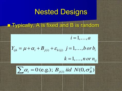Ppt Nested Designs Powerpoint Presentation Free Download Id456355