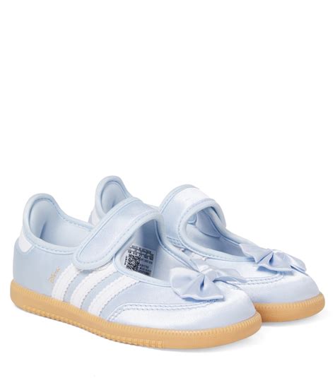 X Disney® Bailarinas Mary Jane Samba De Satén En Azul Adidas