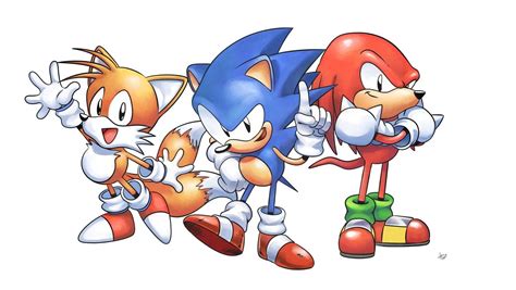 Sonic Tails And Knuckles Drawing Drawing Word Searches