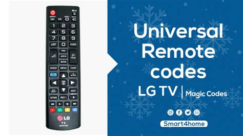 Lg Tv Universal Remote Codes At Jill Farris Blog