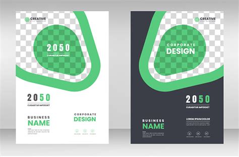 A4 크기의 기업 현대 비즈니스 책 표지 디자인 템플릿입니다 브로셔 책 표지 연례 보고서 기업 프레젠테이션 전단지 잡지에 사용할 수 있습니다 0명에 대한 스톡 벡터 아트 및