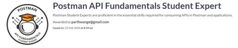 Parthsarthi Wange On Linkedin Postmanapi Postman Apiautomation