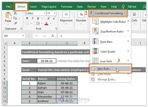 Excel Conditional Formatting Based On Date In Another Cell ExcelDemy