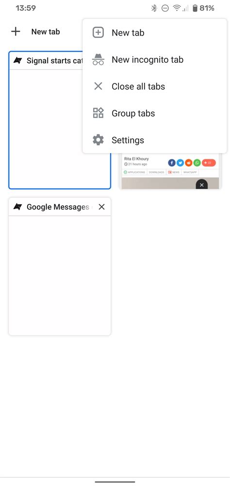 How To Use And Disable Chromes New Tab Groups And Grid Switcher