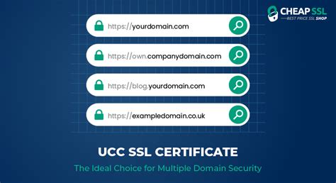 UCC SSL Certificate The Ideal Choice For Multiple Domain Security
